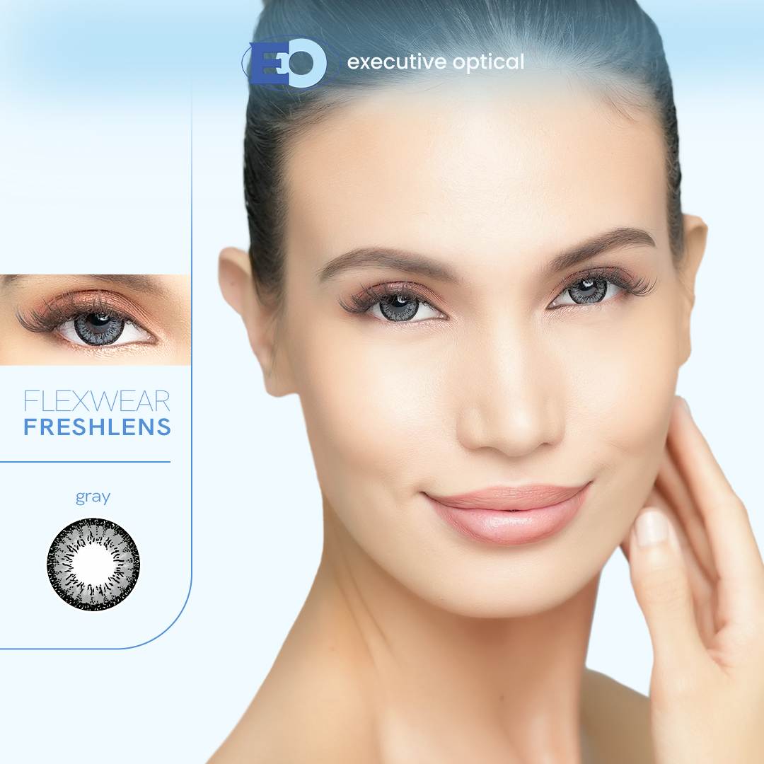 EO Flexwear Freshlens Gray | Graded Gray Contact Lenses (3 months ...