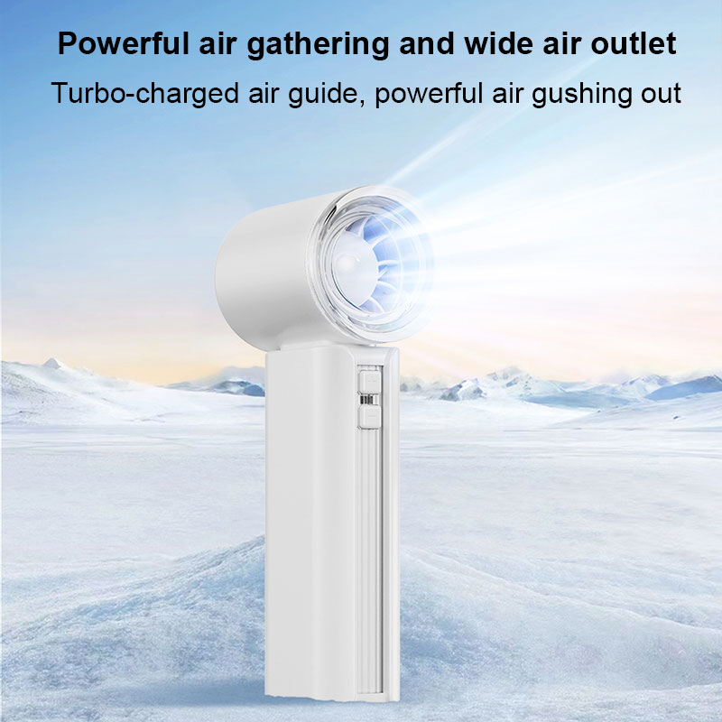 Jiditech Handheld Fan Mini Portable Turbo Jet Fan Rechargeable USB Fans ...