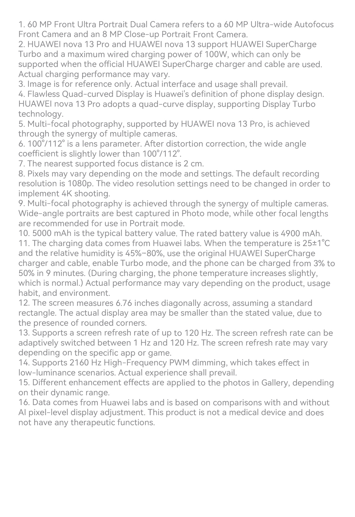 HUAWEI nova 13 Pro Smartphone | 12GB+512GB | Shopee Philippines