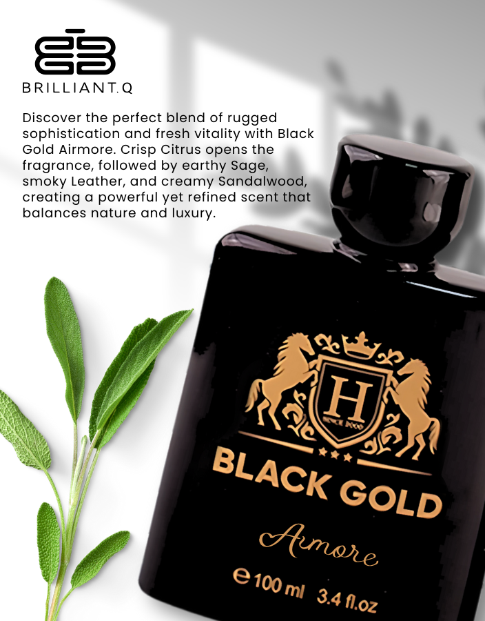 BRILLIANT.Q AIMORE BLACK GOLD AND BLUE HAS A LONG LASTING FRAGRANCE ...