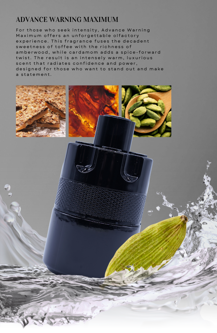 AKRYMI WARNING MAXIMUM & WARNING AT NIGHT 100ML EUADE PARFUM ...