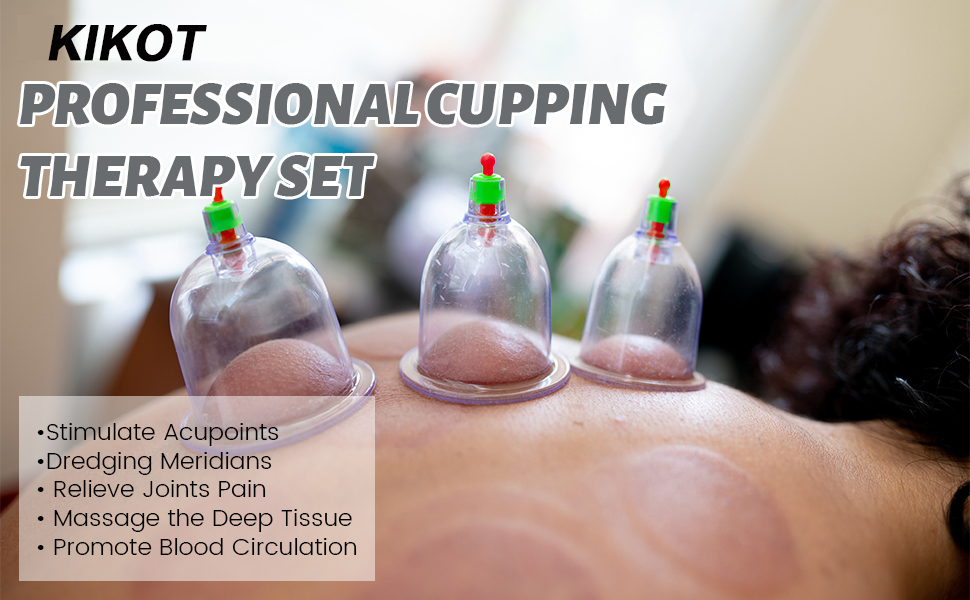 SILO 12pcs Ventosa Set Traditional Ventosa Cupping Set Massage Ventosa ...