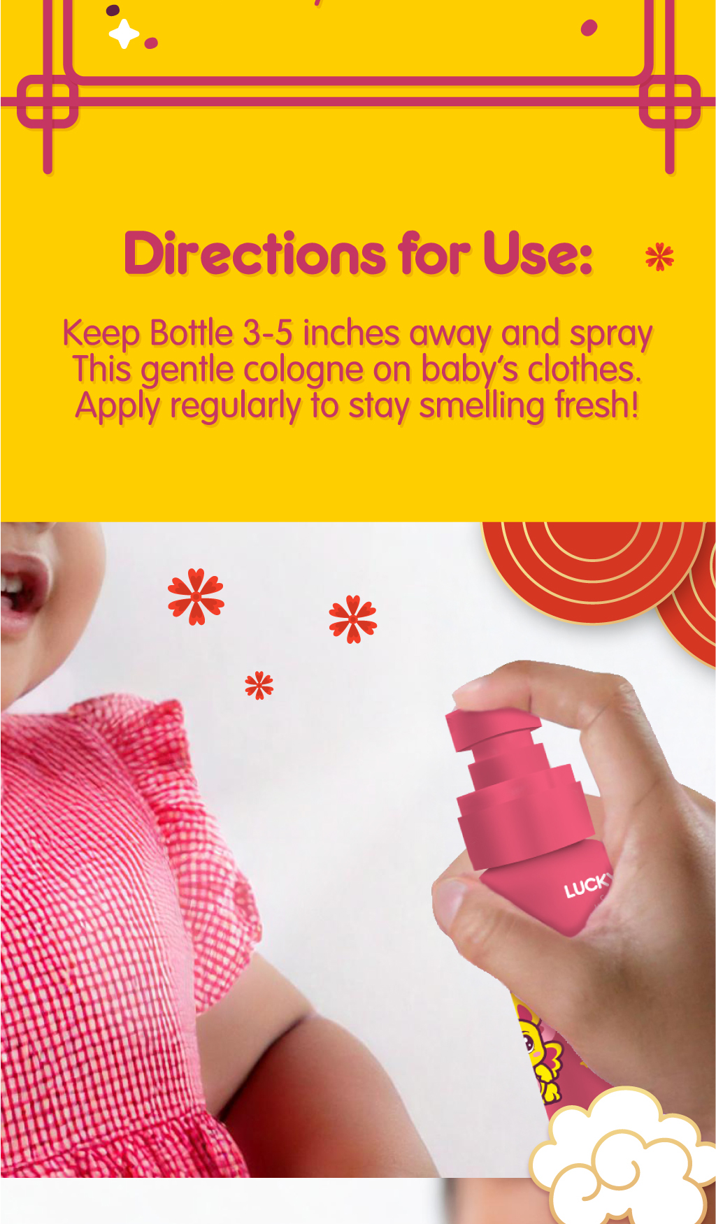 Tiny Buds Lucky Baby Gentle Baby Cologne 60ml | formerly My Dragon Baby ...