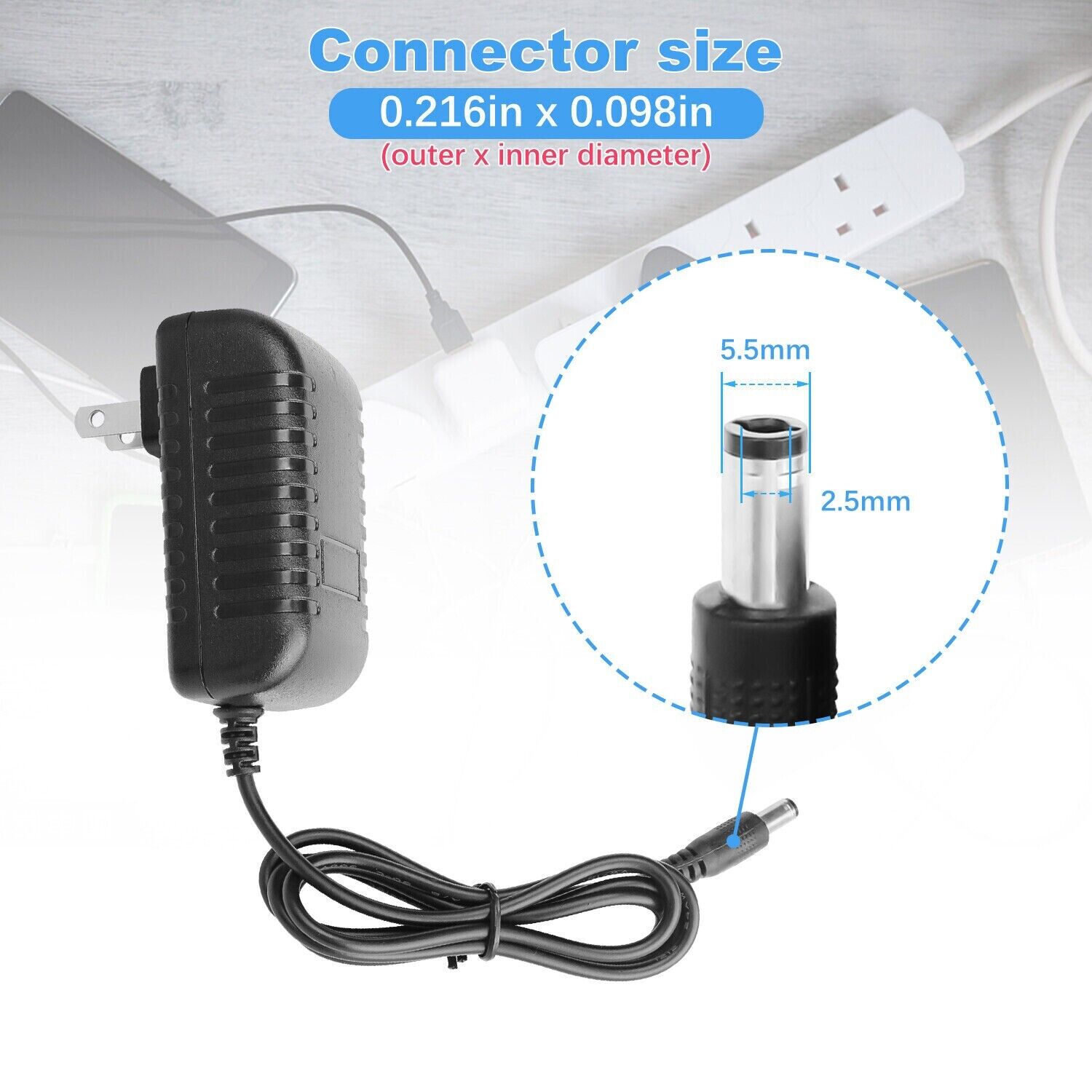 AC/DC 12V 1A 2A 3A Power Supply Multi-Purpose Adapter for CCTV/ TV ...