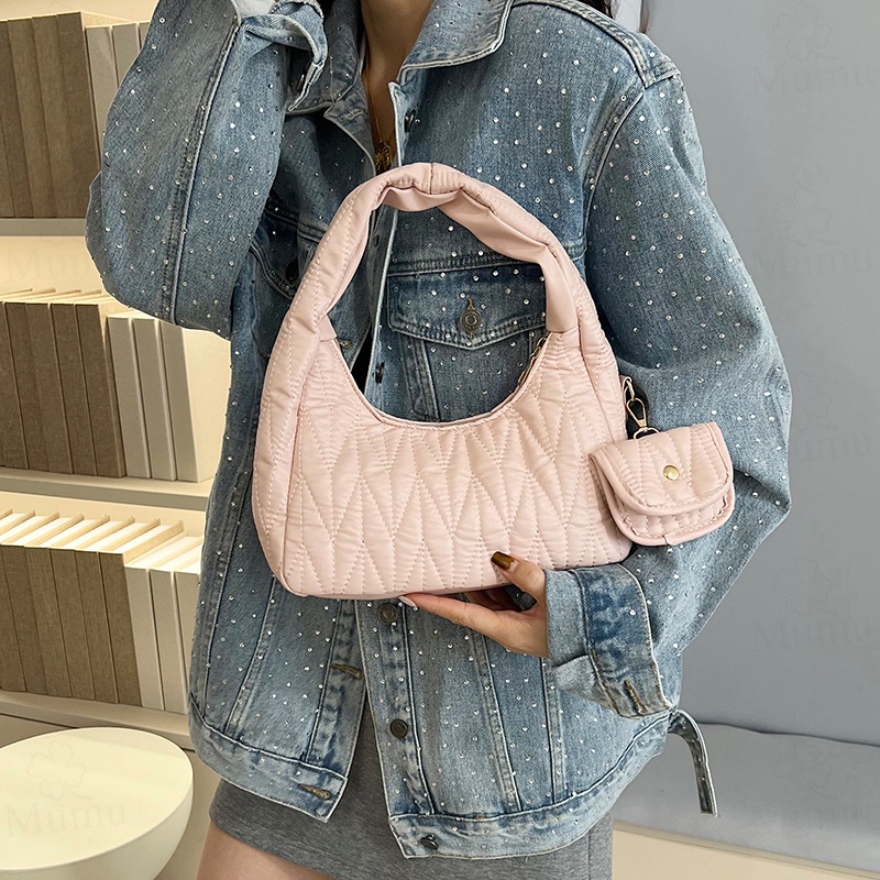 Mumu 3098 Cute Women Embroidery 2in1 Kili Kili Bag With Wallet Shoulder ...