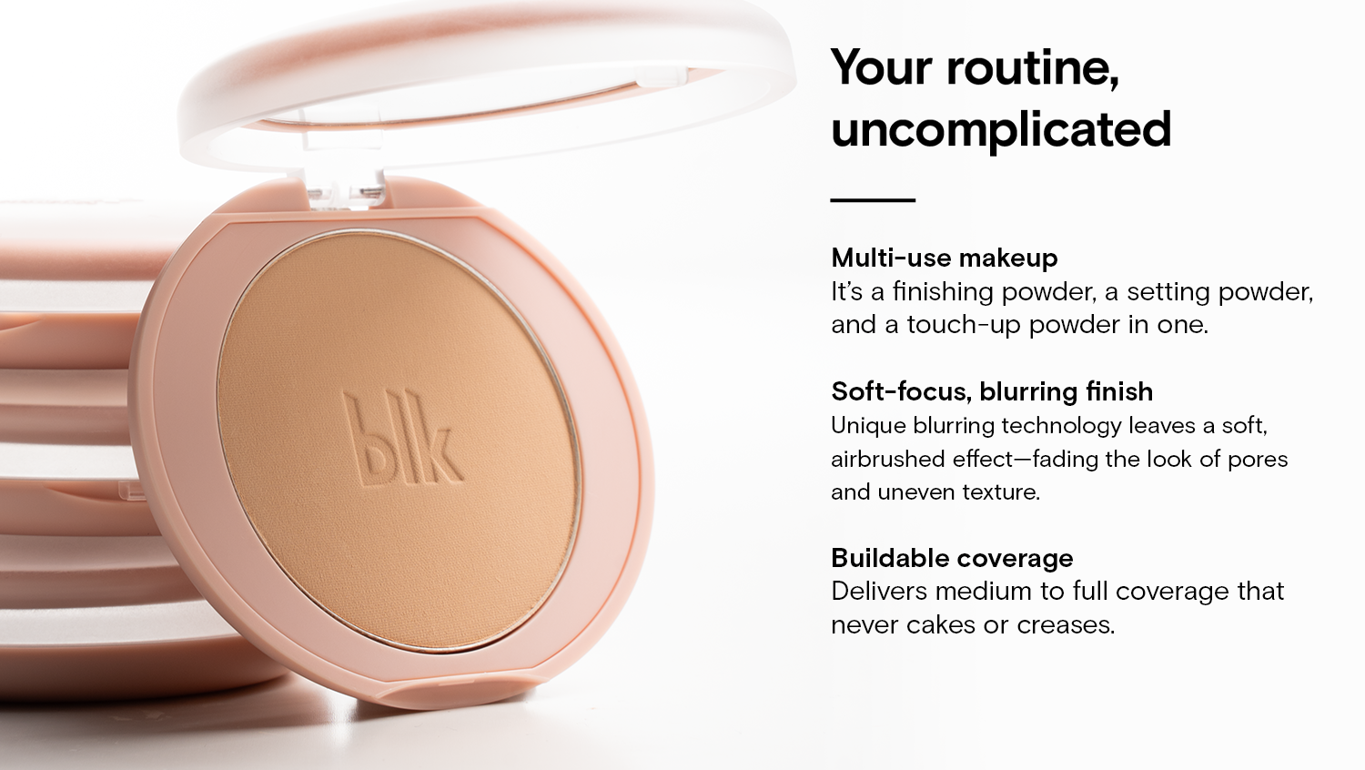 blk cosmetics daydream soft blur powder foundation | Shopee Philippines