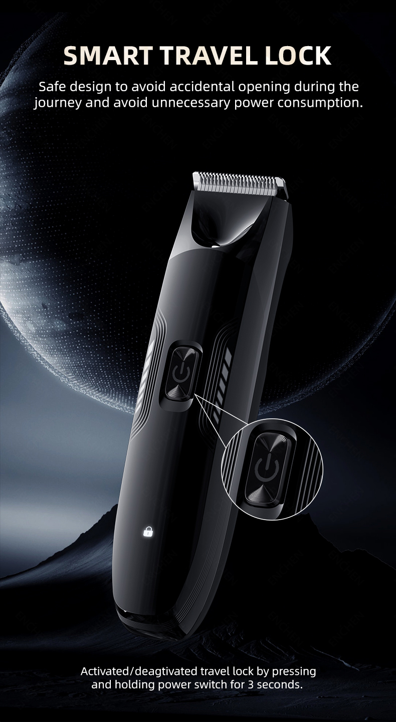 ENCHEN Body Hair Trimmer Spark3 Electric Groin&Body Hair Groomer Waterproof Bikini Trimmer With ...