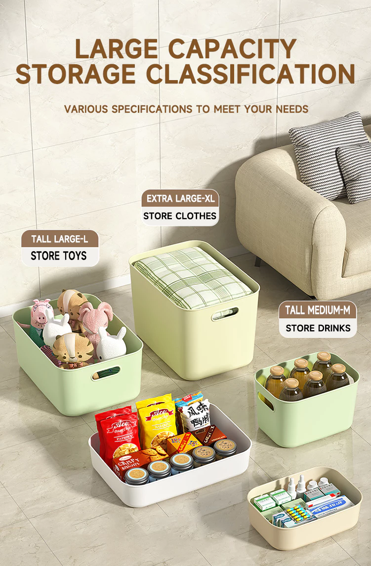 Keycool Foldable Storage Box Organizer With Cover Plastic Container ...