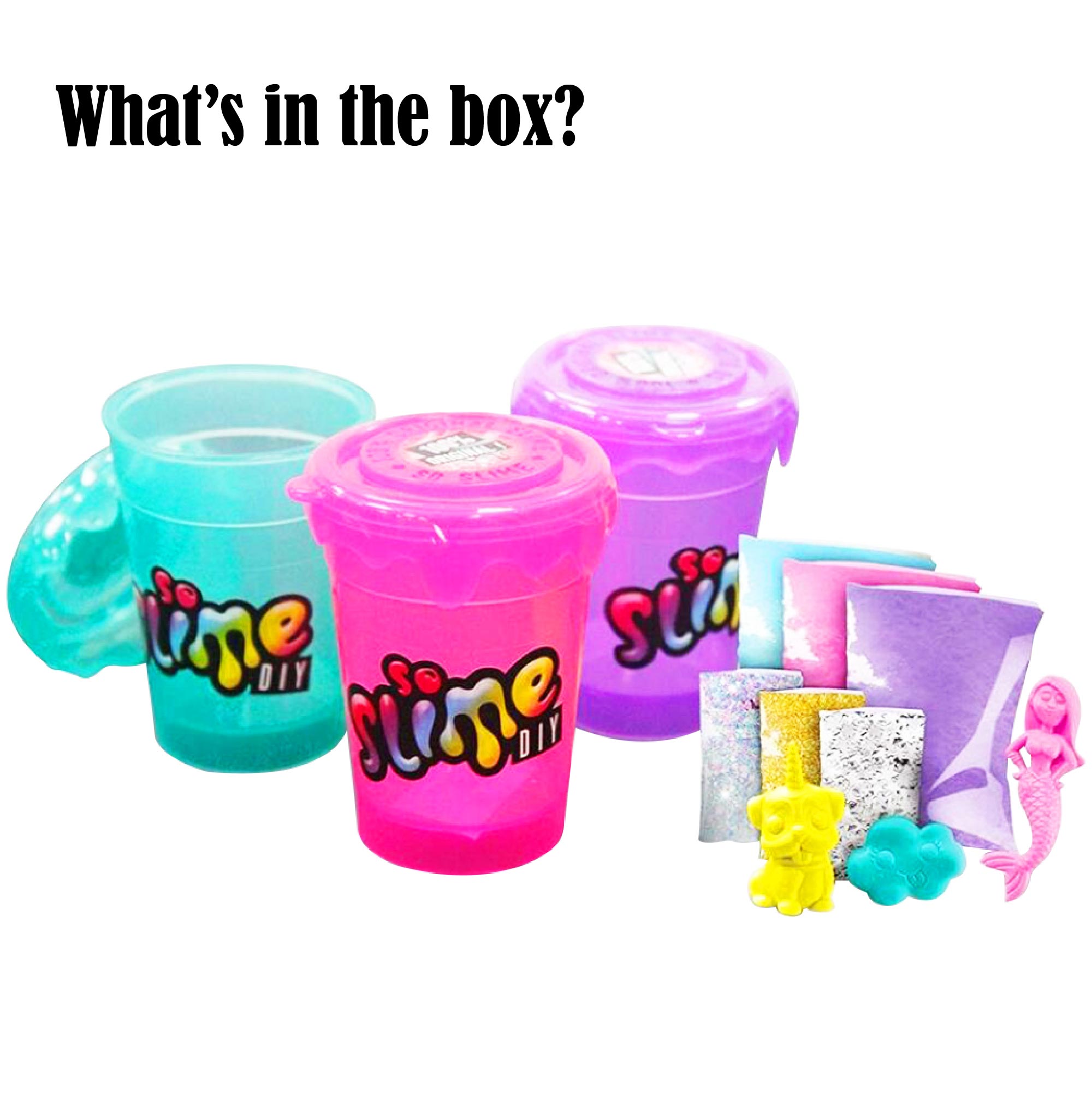 Slime DIY Kit Slime Toys Playset For Kids - Slime Factory Slime Kit for ...