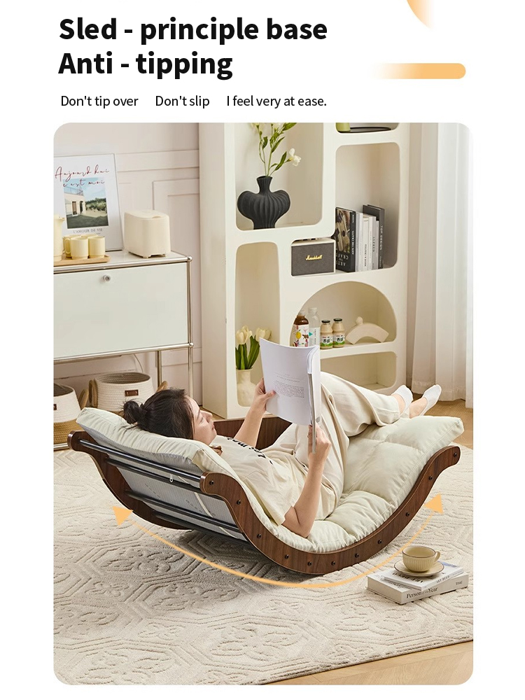 ICON Banana Rocking Chair Multifunctional Single Lounge Chair Lazy ...