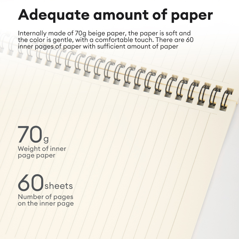 Deli A5 Journal Notebook 60Sheets Big Binder Notebooks School Suplies ...