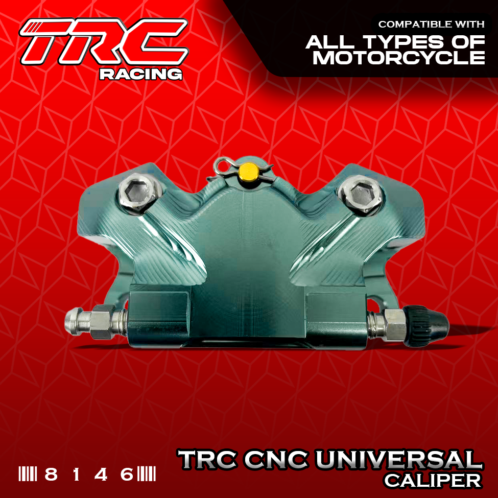 TRC 2POT AXIAL MOUNTED CNC UNIVERSAL BRAKE CALIPER 8146 | Shopee ...
