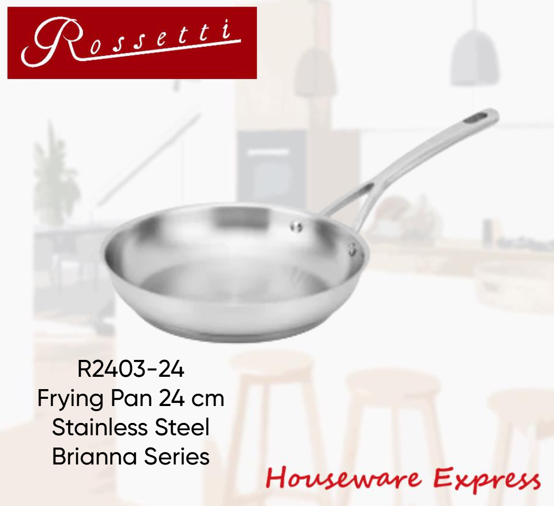 Rossetti R2403-24 Frying Pan 24cm Stainless Brianna Series R2403-24 ...
