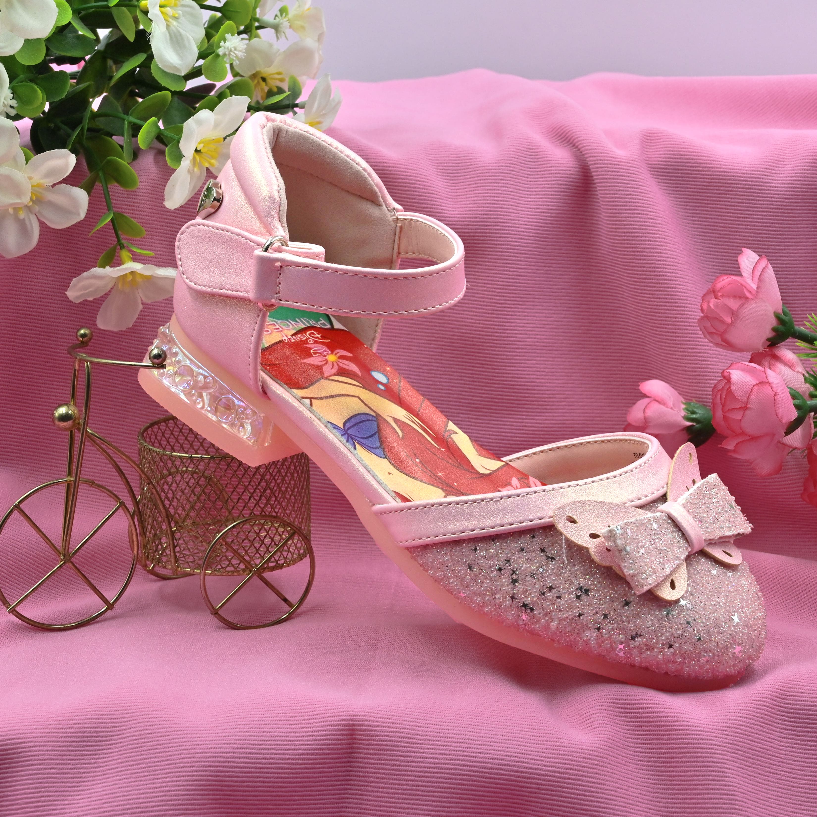 Disney Princess Heel Sandals for Kids Girls Rozy | Shopee Philippines