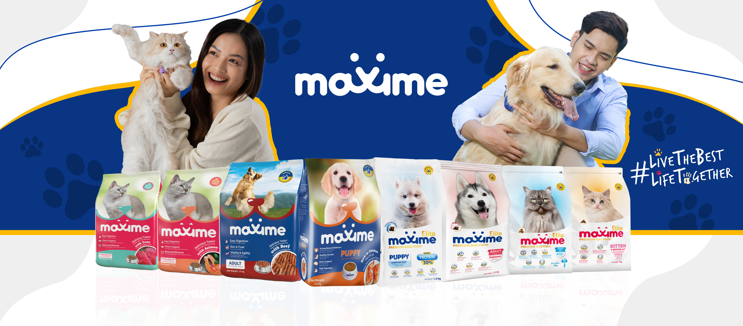Maxime Elite Premium Dry Dog Food - Puppy 1.5kg High Protein | Shopee ...