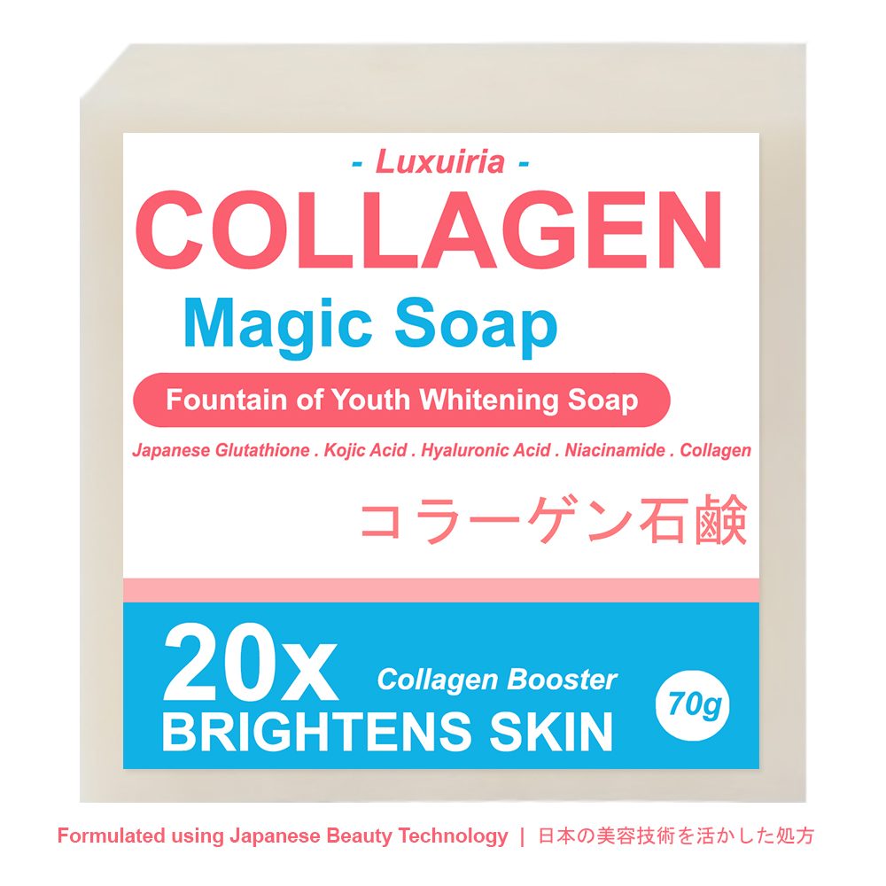 Luxuiria Collagen Magic Soap - Fountain of Youth Whitening Milk Soap ...
