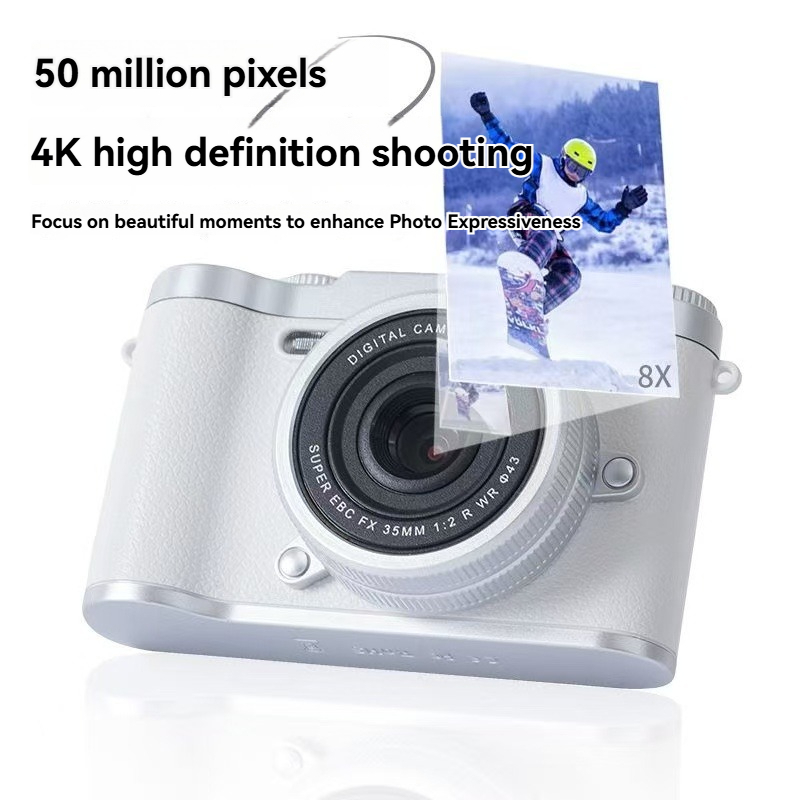 Ccd digital camera selfie student entry HD travel camera retro portable ...