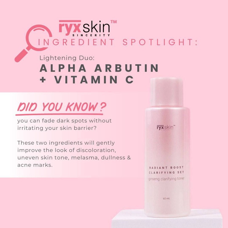 Ryx RADIANT BOOST Clarifying Skincare Set – K-Beauty for Glowing ...