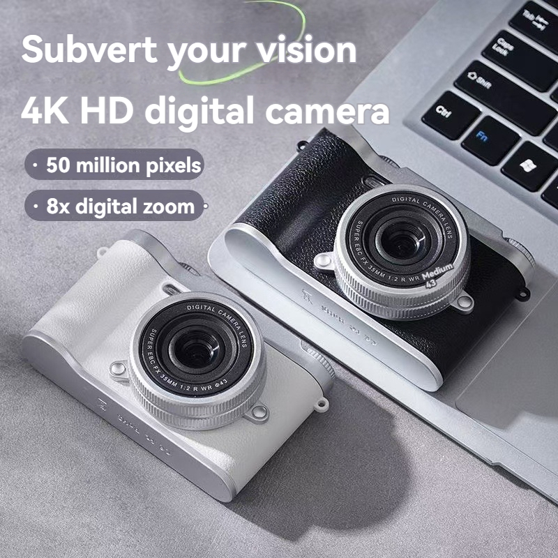 New CCD Digital Camera Selfie Student entry HD travel Camera Retro ...