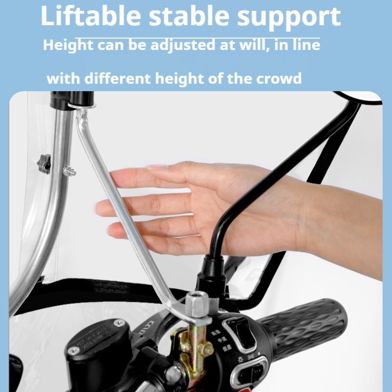 Can withstand 10level typhoon canopy for motorcycle thickened Widened ...