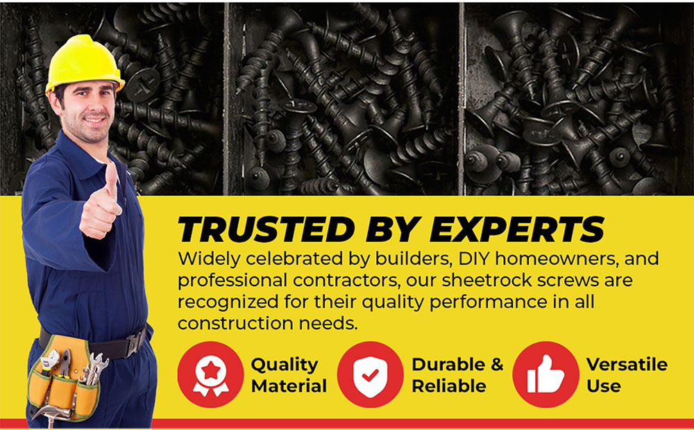 Drywall Black Screw Nail for Wood Metal Pangkahoy Self-tapping ...