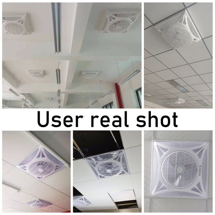 Ceiling Fans Heavy Duty with Remote Control Conceal Air Circulation Fan ...