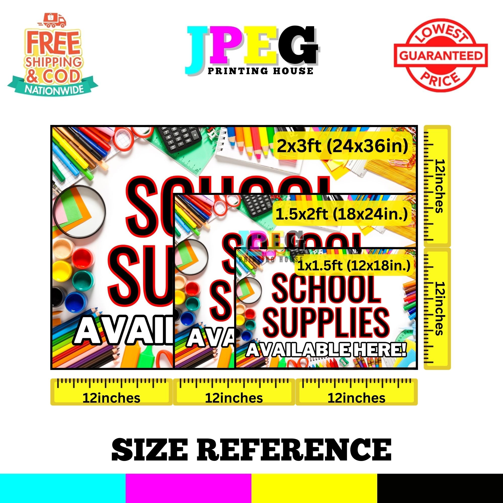 SCHOOL SUPPLIES Signage Tarpaulin Laminate - Affordable & High Quality ...