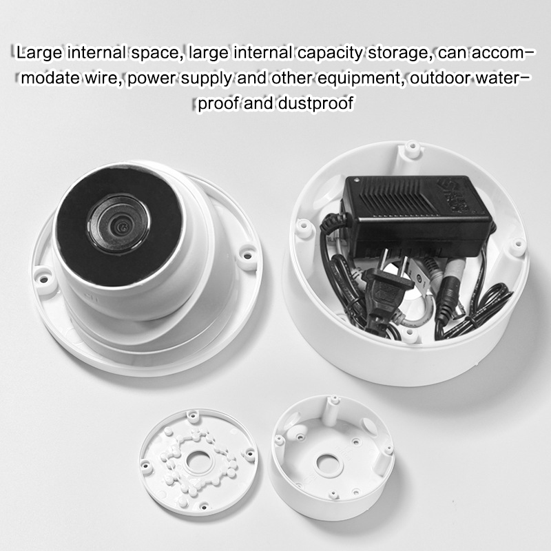 Round CCTV Waterproof Junction Box Cameras CCTV Round Junction Box For ...