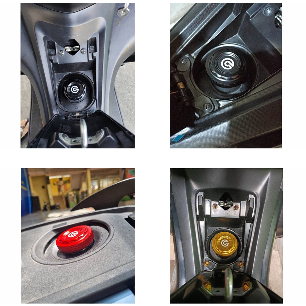 MOTORCYCLE GAS TANK CAP UNIVERSAL MODIFIED FUEL TANK CAP HIGH QUALITY ALUMINUM ALLOY V2 2020 ...