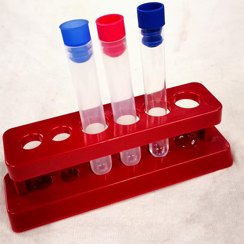 1pcs 6-Hole Plastic Test Tube Rack Laboratory Test Tube Rack ...
