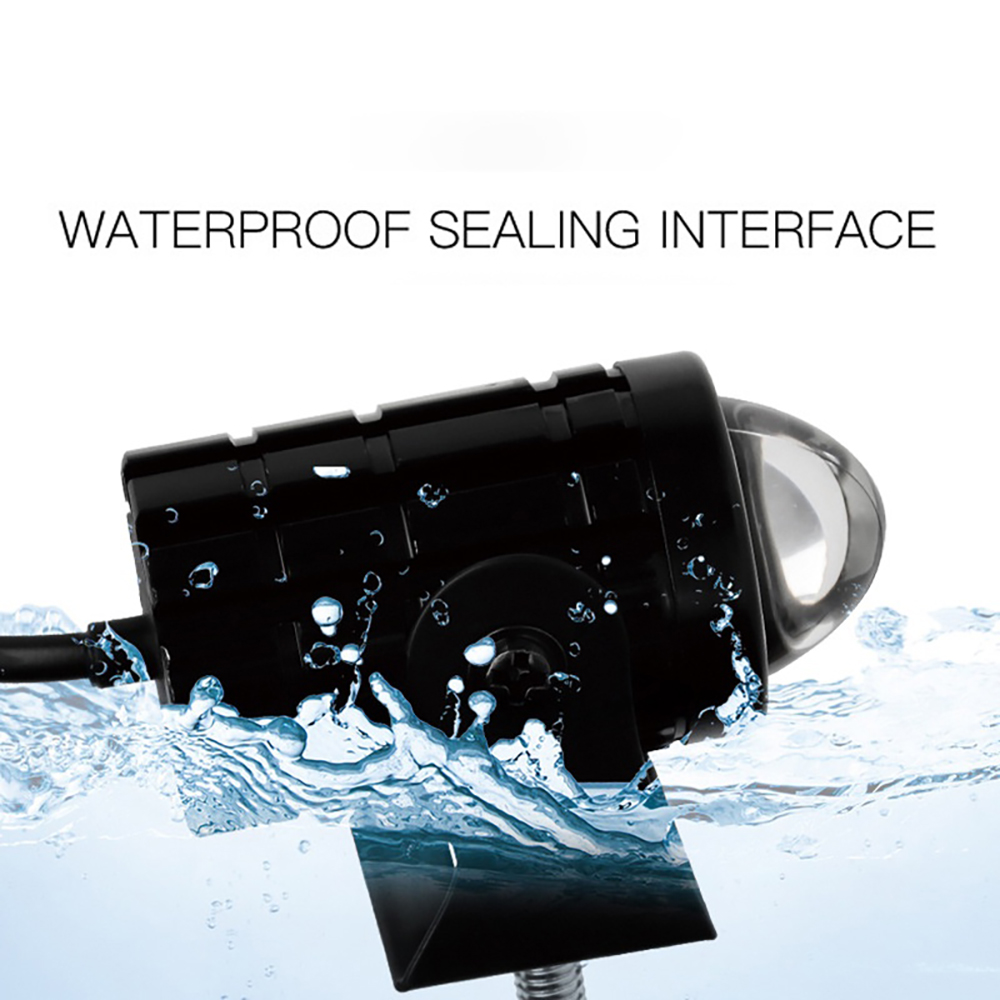 Motorcycle HeadLight 1Pair 60w Super Bright Mini 2Color Free Switch ...