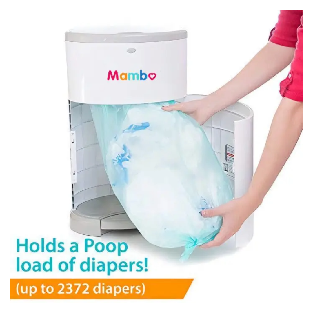 Mambo Diaper Trash Bin Plastic Refill (3pcs) | Shopee Philippines