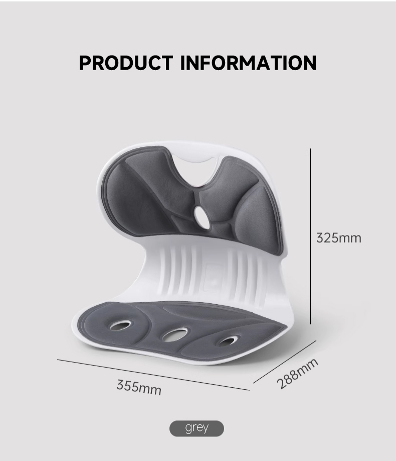 Oivia Posture Corrector Chair Back Support For Chair Cushion Curable ...