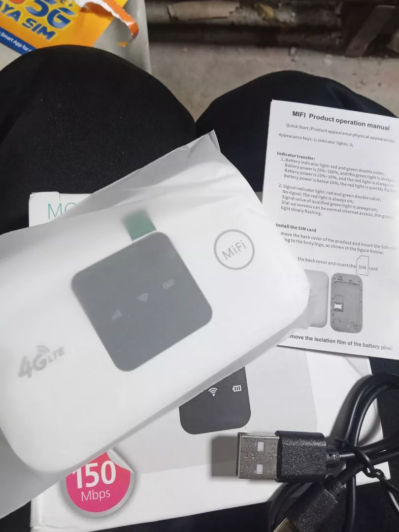 Pocket WiFi Openline 4G LTE Hotspot Router Modem Universal Sim Card ...