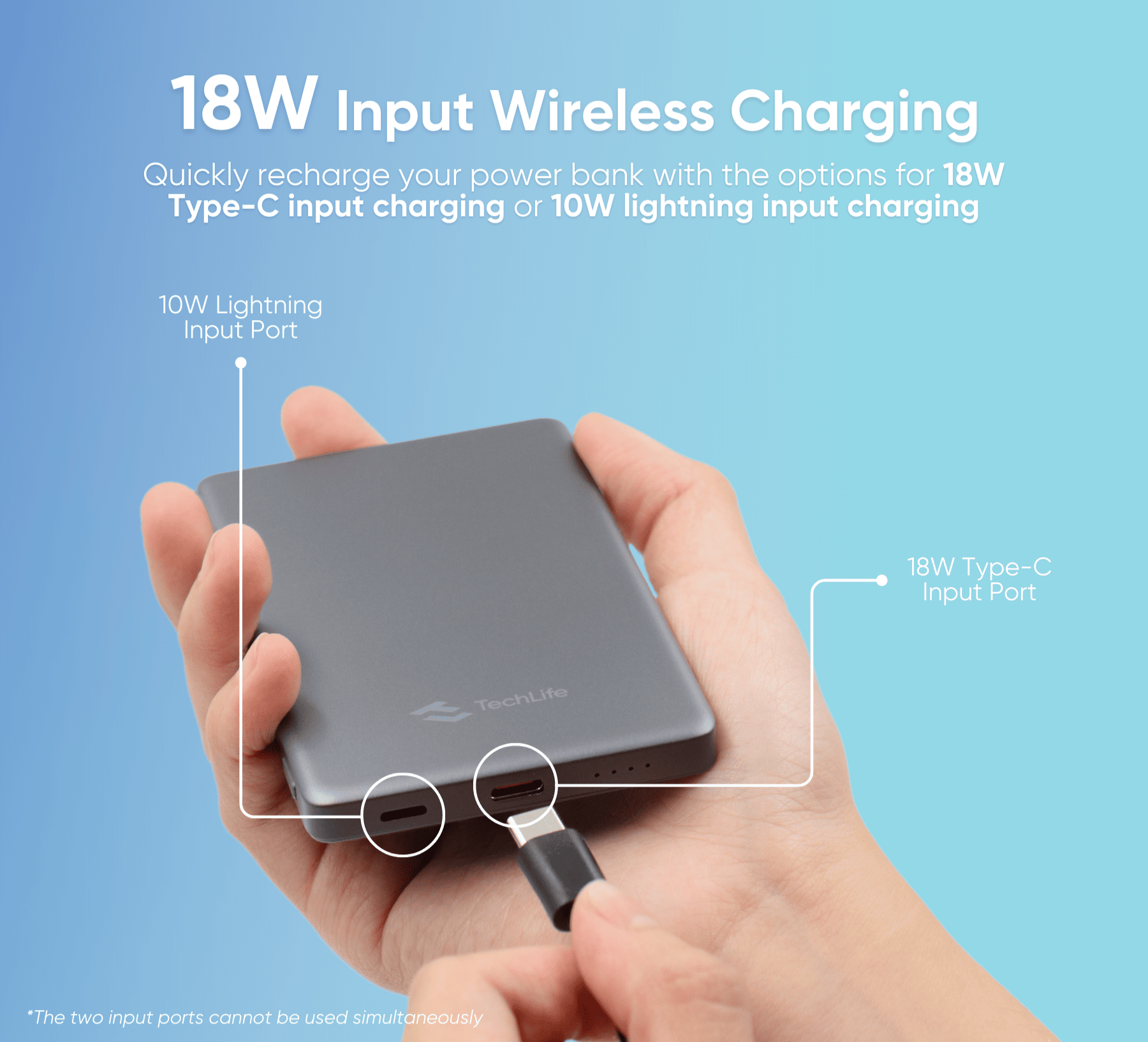 TechLife 20W Magnetic Power Bank 5000mAh l 20W Output Fast Charging l ...