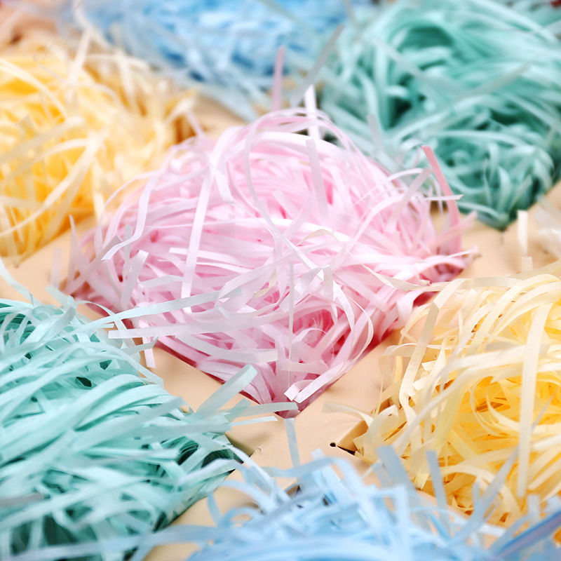 Shredded Paper | Colorful Paper Gift Packaging | Paper Fillers Crinkled ...
