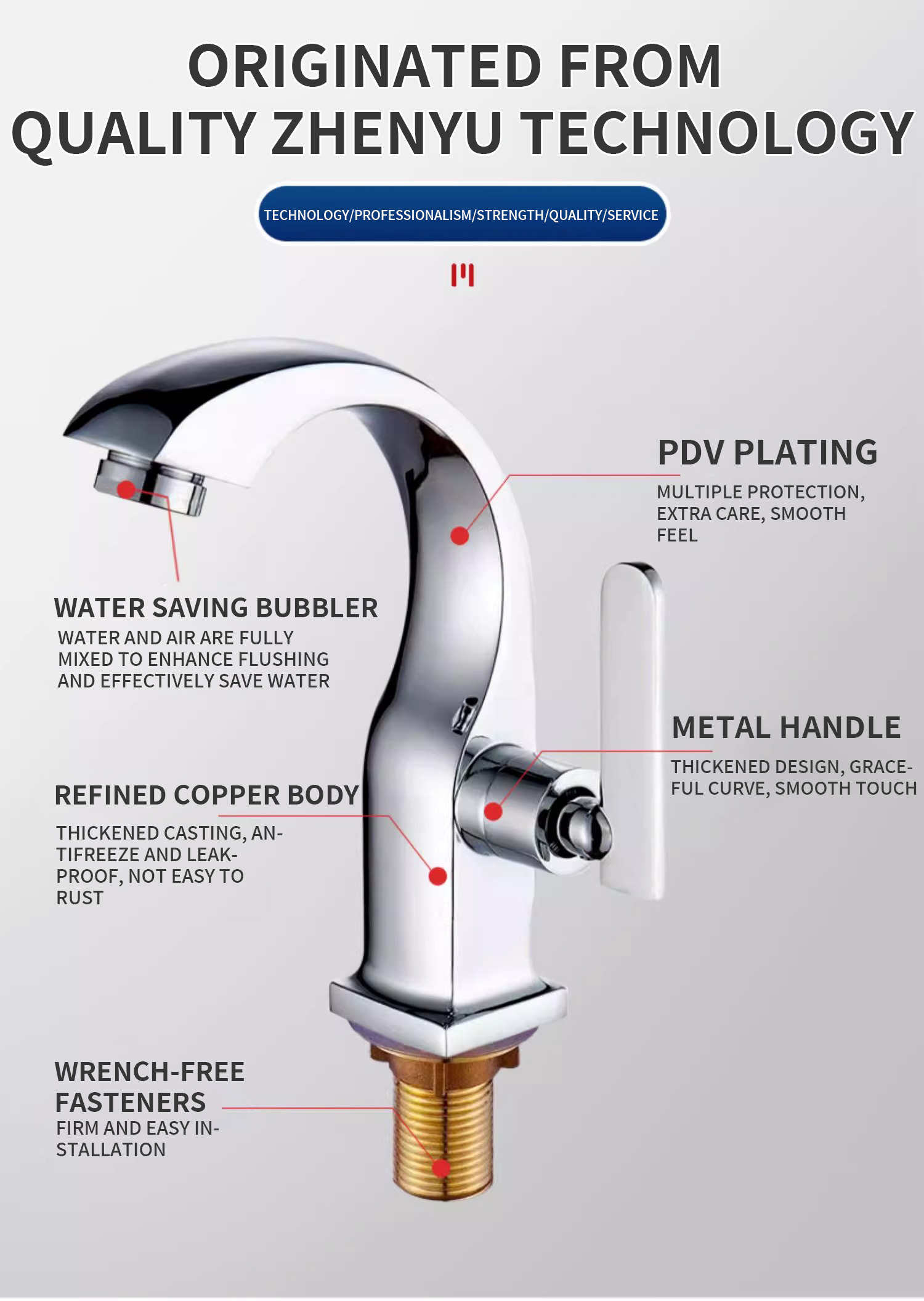 Hand washing faucet basin faucet, bathroom faucet, sink faucet, chrome ...