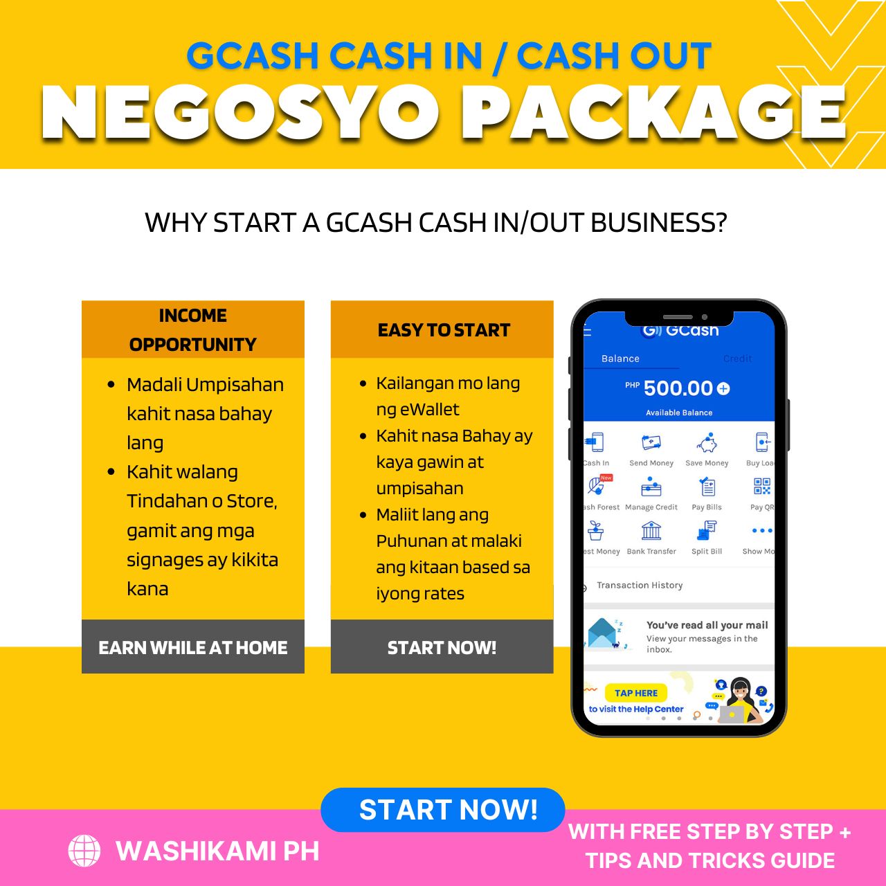 GCash Cash-in Cash-out Rates Signage & Poster | Shopee Philippines