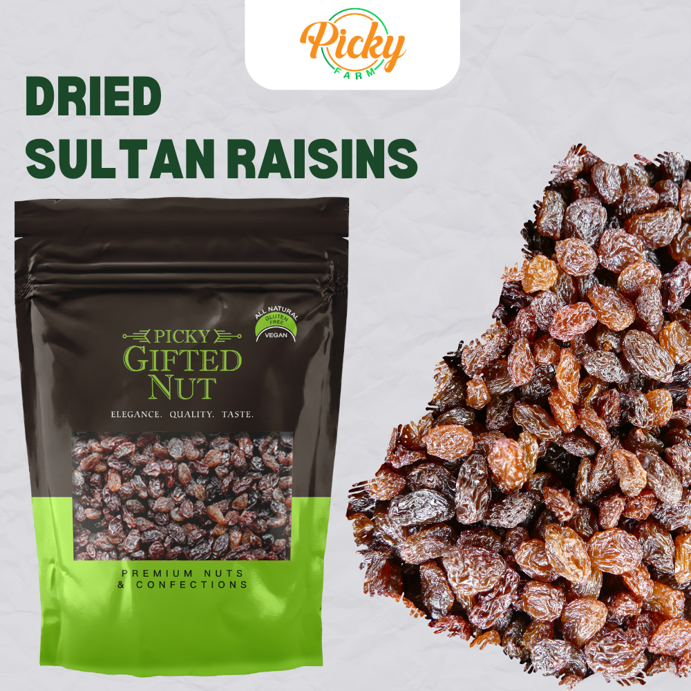 Picky Raisins, Sultan Raisins from Turkey Natural & Unsweetened ...
