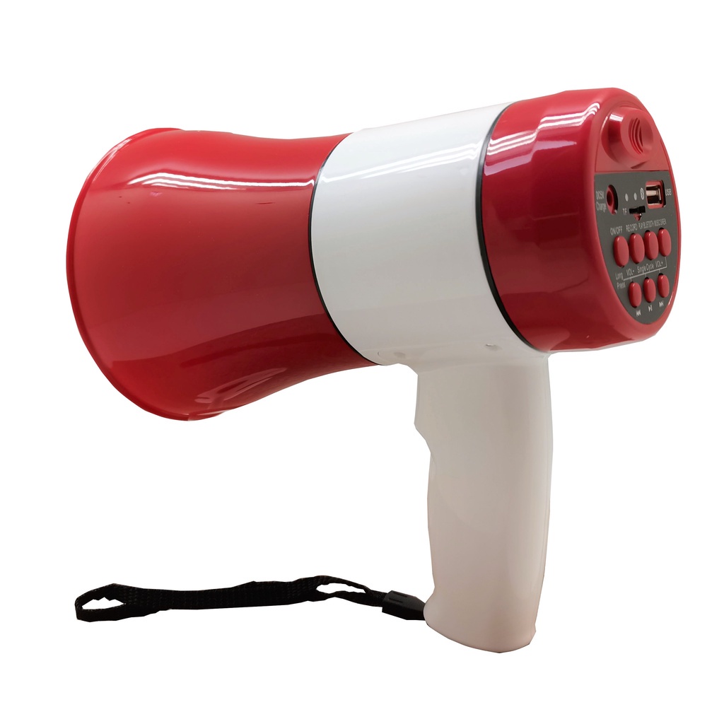 JMLFIE Handheld megaphone 3.7V 20W PY-T11 call/alarm/USB/TF card ...