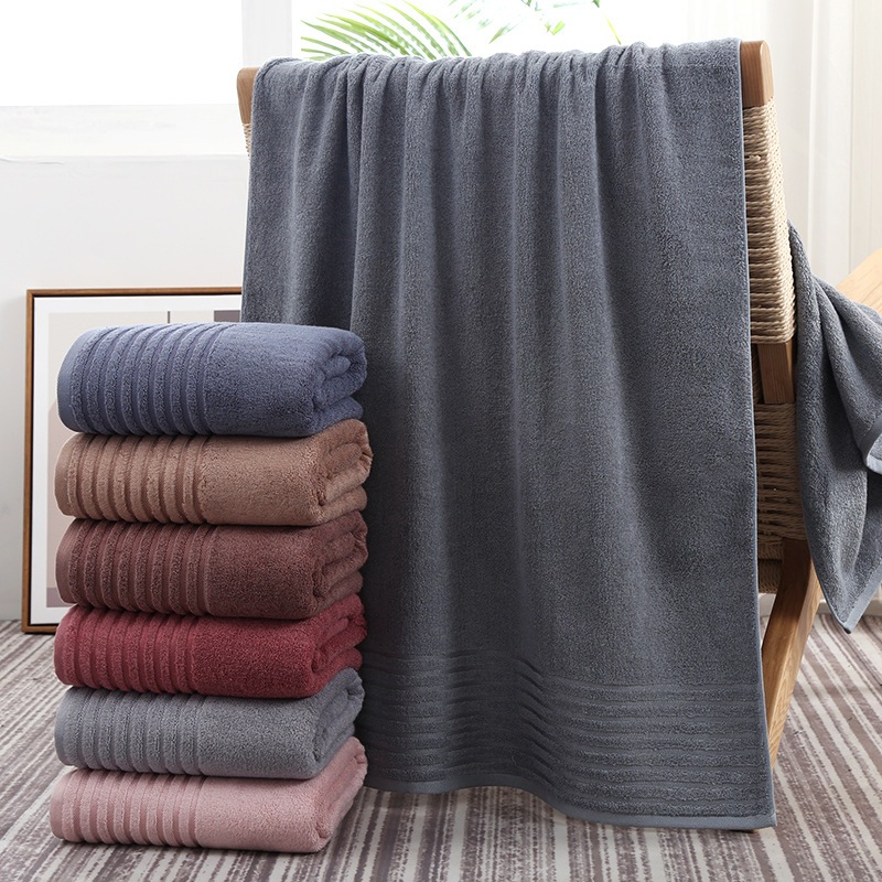 Long Bamboo Bath Towel Sensitive Skin Hypoallergenic Absorbent QuickDry ...