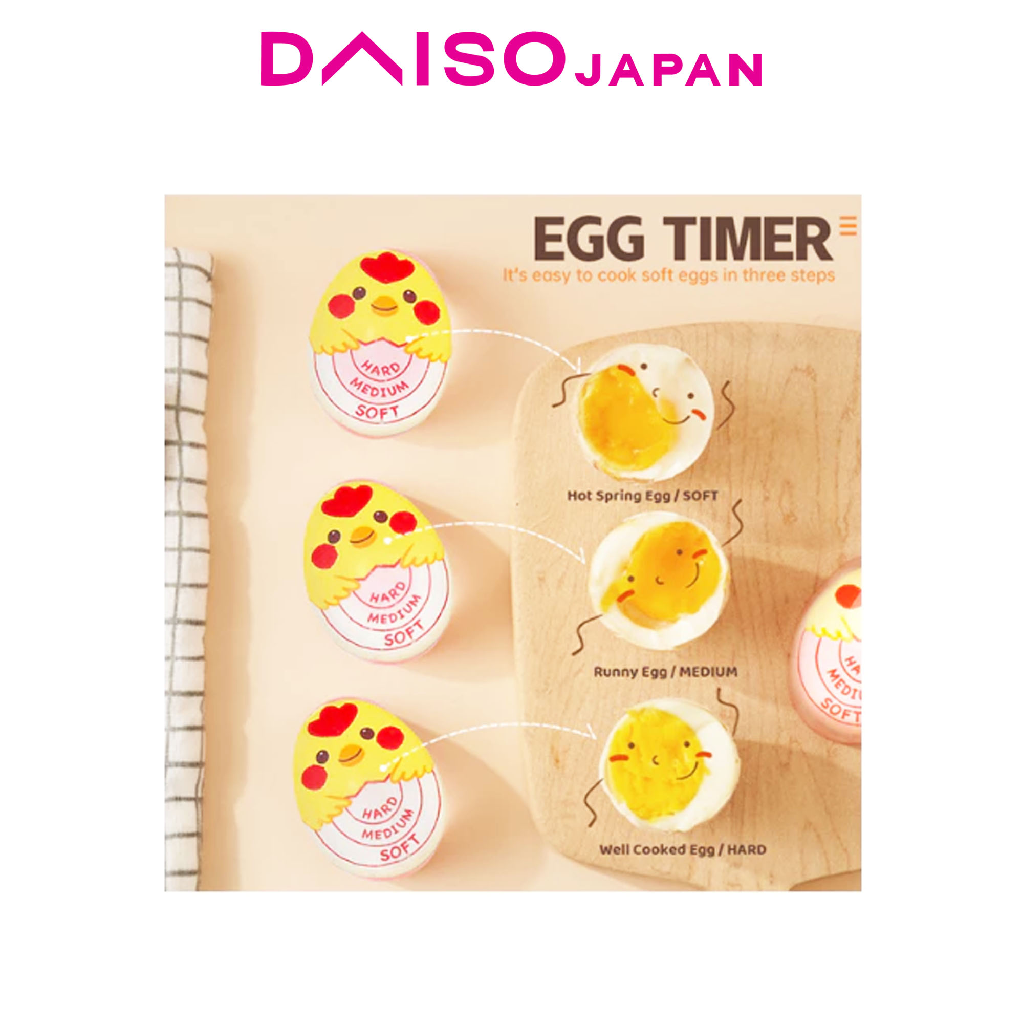 Daiso Egg Timer with Chick Design | Shopee Philippines