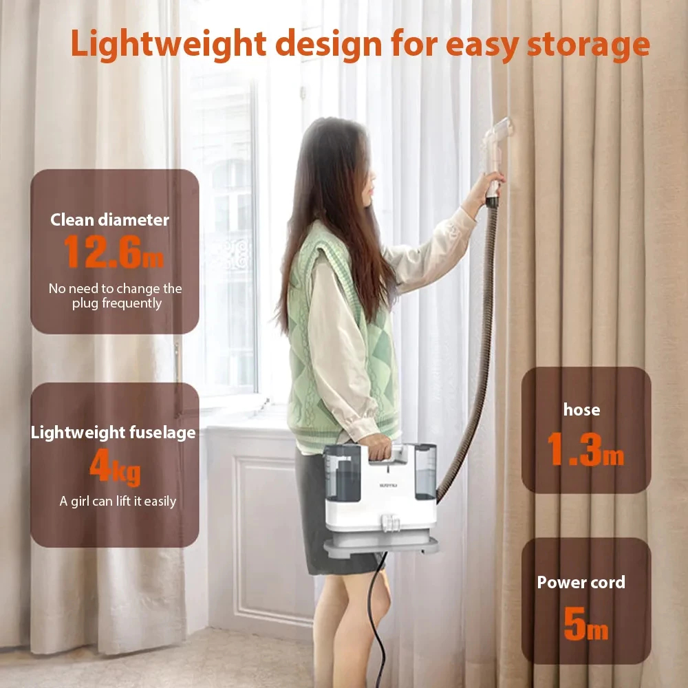 【On Hand】Household Wet and Dry Vacuum Cleaner Fabric Sofa Cushion ...
