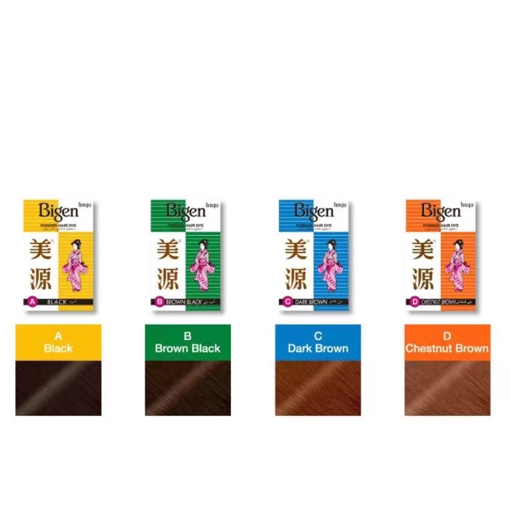 Bigen Permanent Powder Hair Color 6g | Shopee Philippines