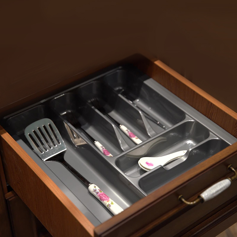 BTY Spoon and Fork Drawer Organizer Cutlery Organizer Best Fits for ...
