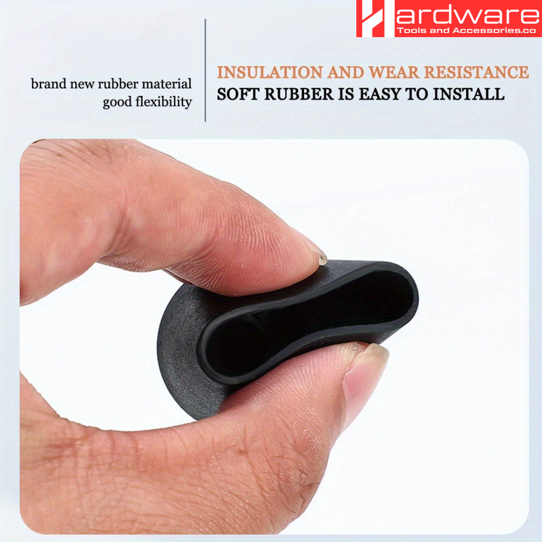 Rubber Footings Tubular Round for Chair Table Feet Cover Pads Anti-slip ...
