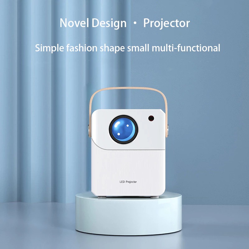Projector Y8 Portable Smart Mini 6000 Lumens 4K HD 1080P Projector WiFi ...