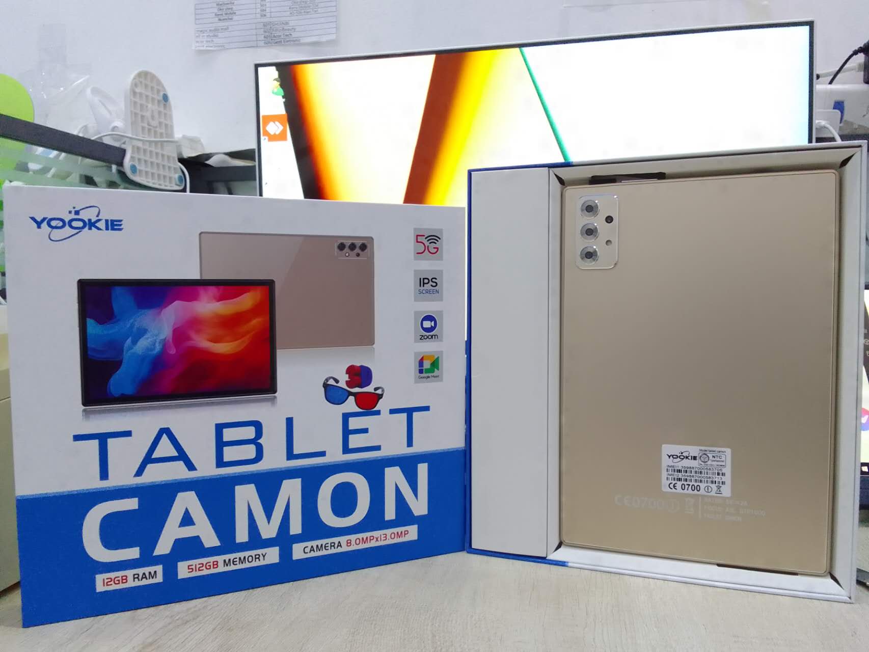 [NEW] Tablet Camon 5G Android Tablet 10-inch 12GB+512GB Dual SIM ...