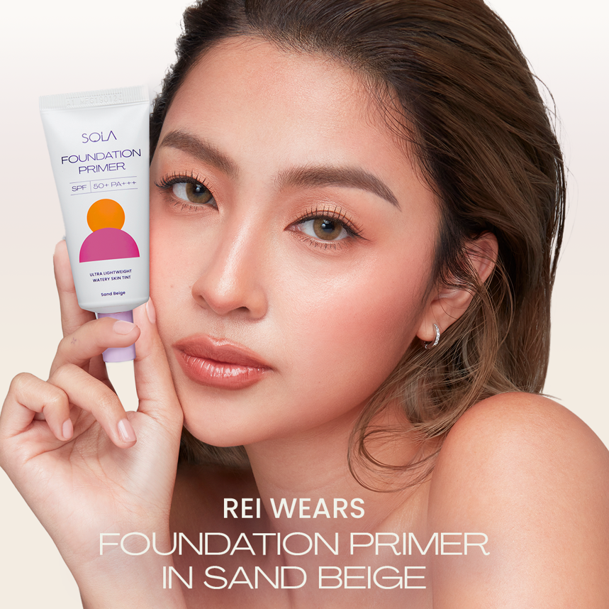 Sola Foundation Primer SPF50PA+++ 30ml Bundle of 2 (Tinted Sunscreen ...