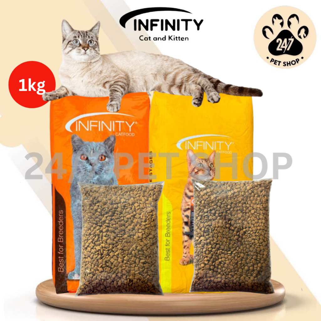 1kg 500g Infinity Salmon Infinity Ocean Fish All Stages Cat Cats Dry ...